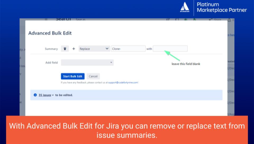 Advanced Bulk Edit for Jira